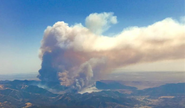 Fire near Santa Maria, CA, July 7 - 9GAG