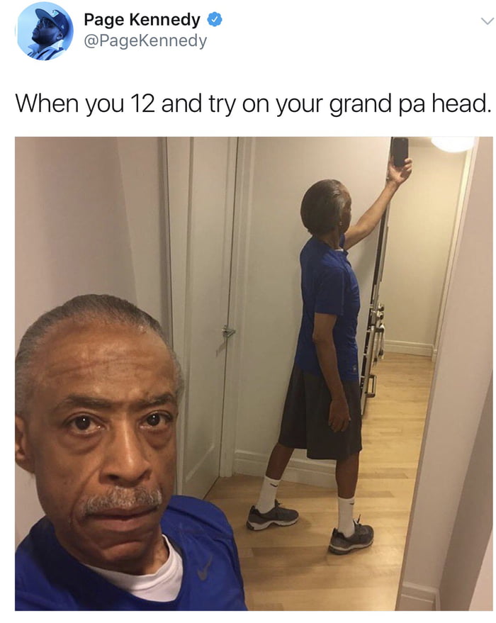 Bevo Latti! Got more head than he got body 😂 - 9GAG