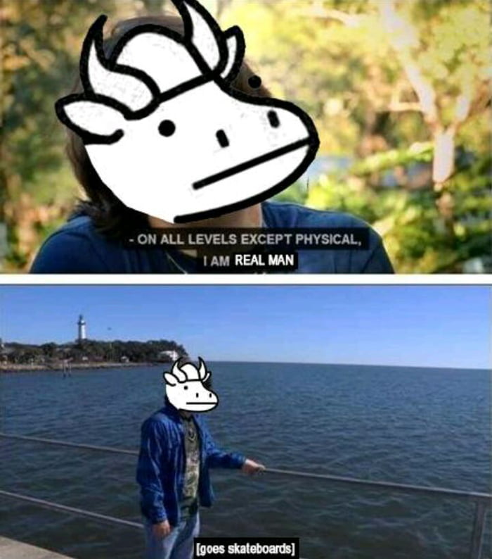 Hello yes I am real man - 9GAG