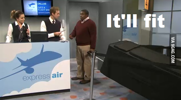 There's one on every flight... - 9GAG