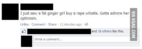 Gotta admire her optimism - 9GAG