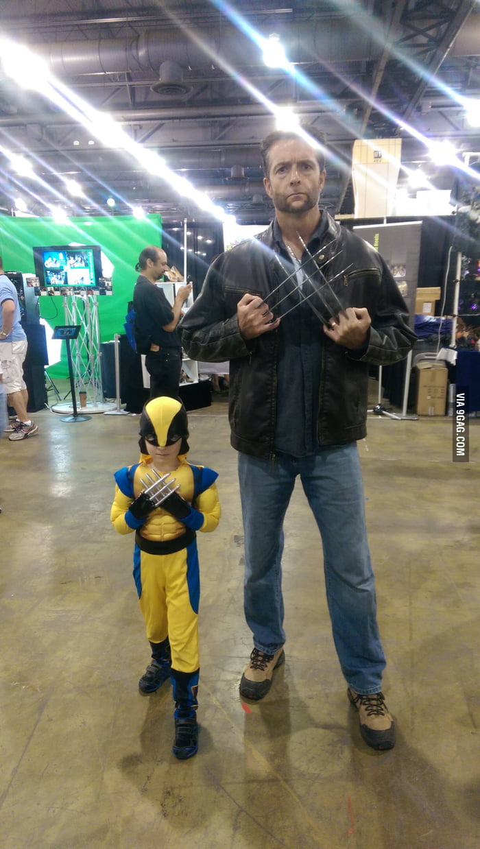 Awesome father and son cosplay - 9GAG