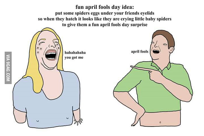 April fools idea by Chris (simpsons artist) xox - 9GAG