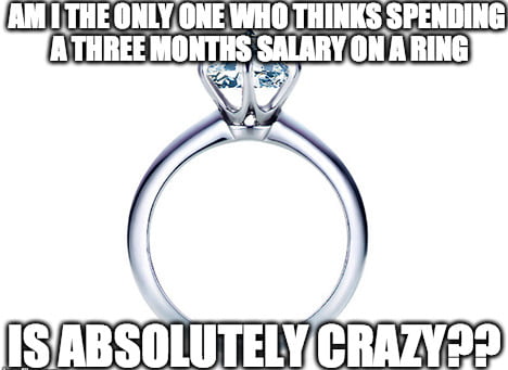 I mean can't you show your love in a different way? I would be much ...