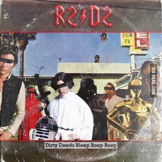 Bleep bloop bleep! Dirty deeds.... - 9GAG