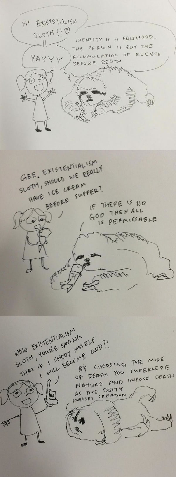 Existentialism Sloth! - 9GAG