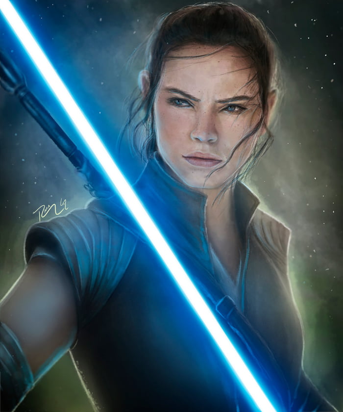 Rey - The Jedi Steps - 9GAG