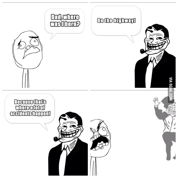 My first rage comic... - 9GAG