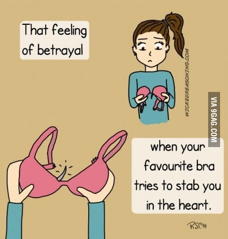Why bra, Why? - 9GAG