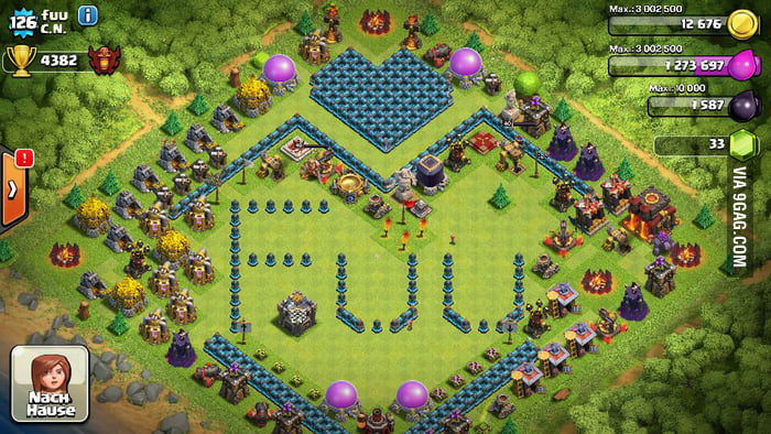 Village of the best coc player of the world - 9GAG