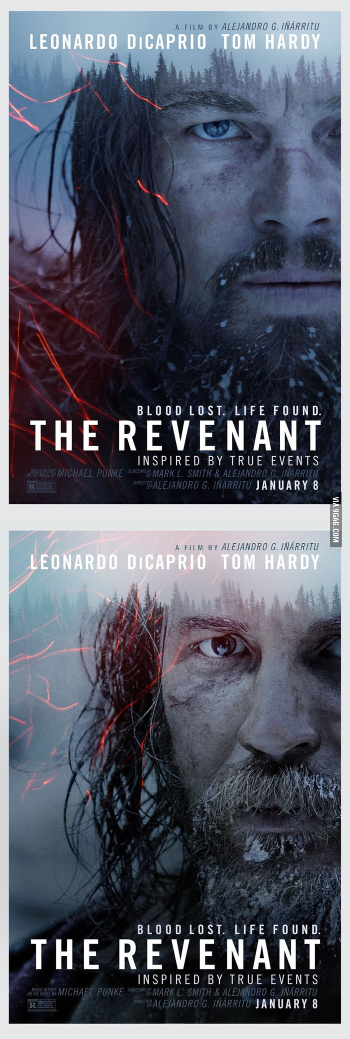 'The Revenant' Character Posters featuring Leonardo DiCaprio and Tom ...