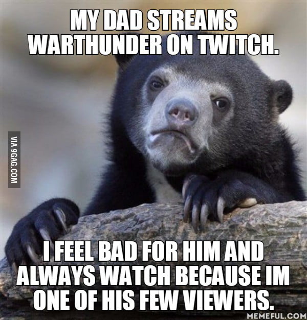 Maybe it's weird but I feel bad if he streams and sees he has 0 viewers ...