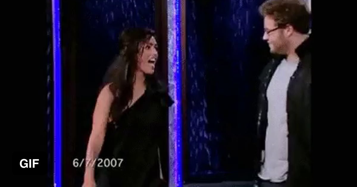 Seth Rogen greets Megan Fox - 9GAG