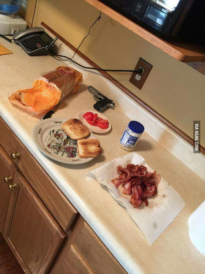 Average American breakfast - 9GAG