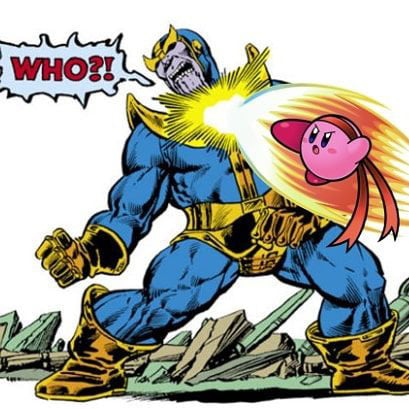 Go kirby kick that purple ass - 9GAG