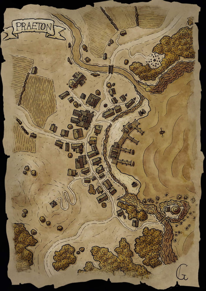 Have this for your eye holes. Today DnD map. Drawn by hand, shaded in ...