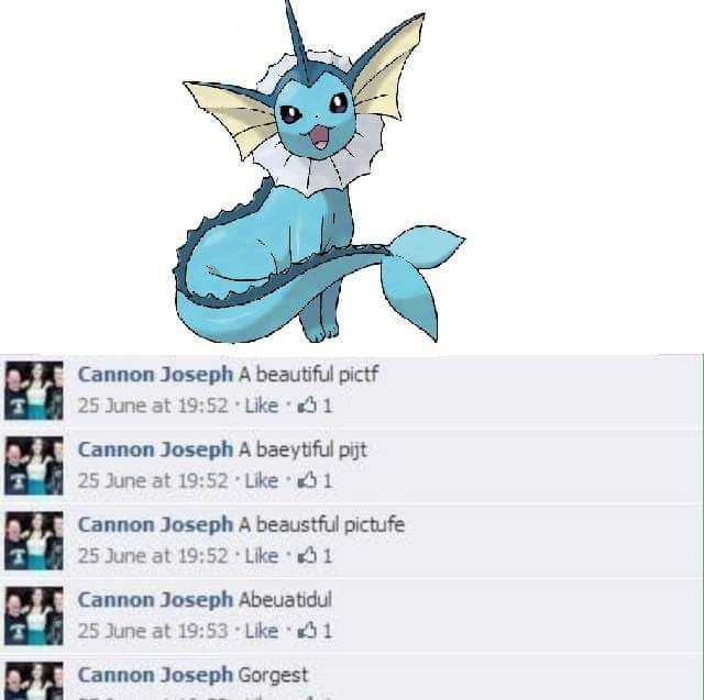 Gorgest Vaporeon - 9GAG