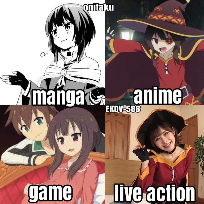 Megumin with sauce - 9GAG