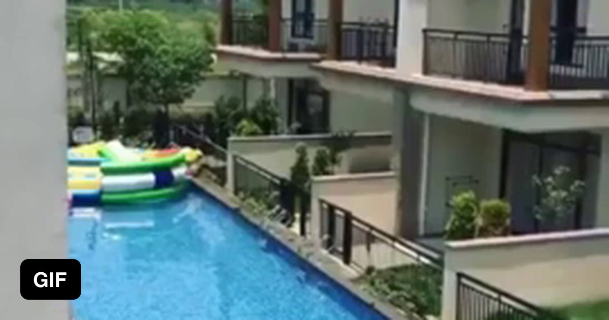 This shared swimming pool - 9GAG
