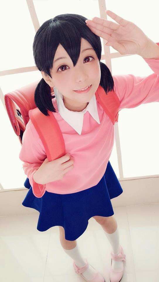 Cosplay: Shizuka [Doraemon] Cosplayer: 小桃 Siutao - 9GAG
