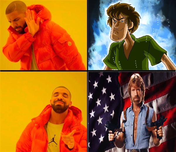 Shaggy's memes are funny, but my devotion is to a more powerful being ...