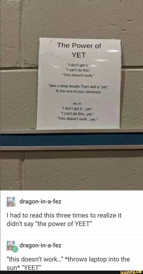 The power of YEET - 9GAG