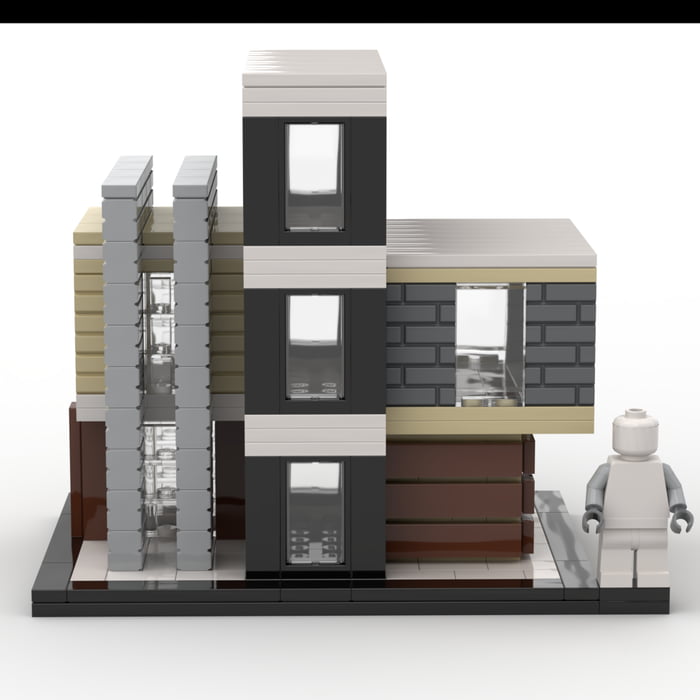 Multi Level Micro Modern House PROTOTYPE - 9GAG