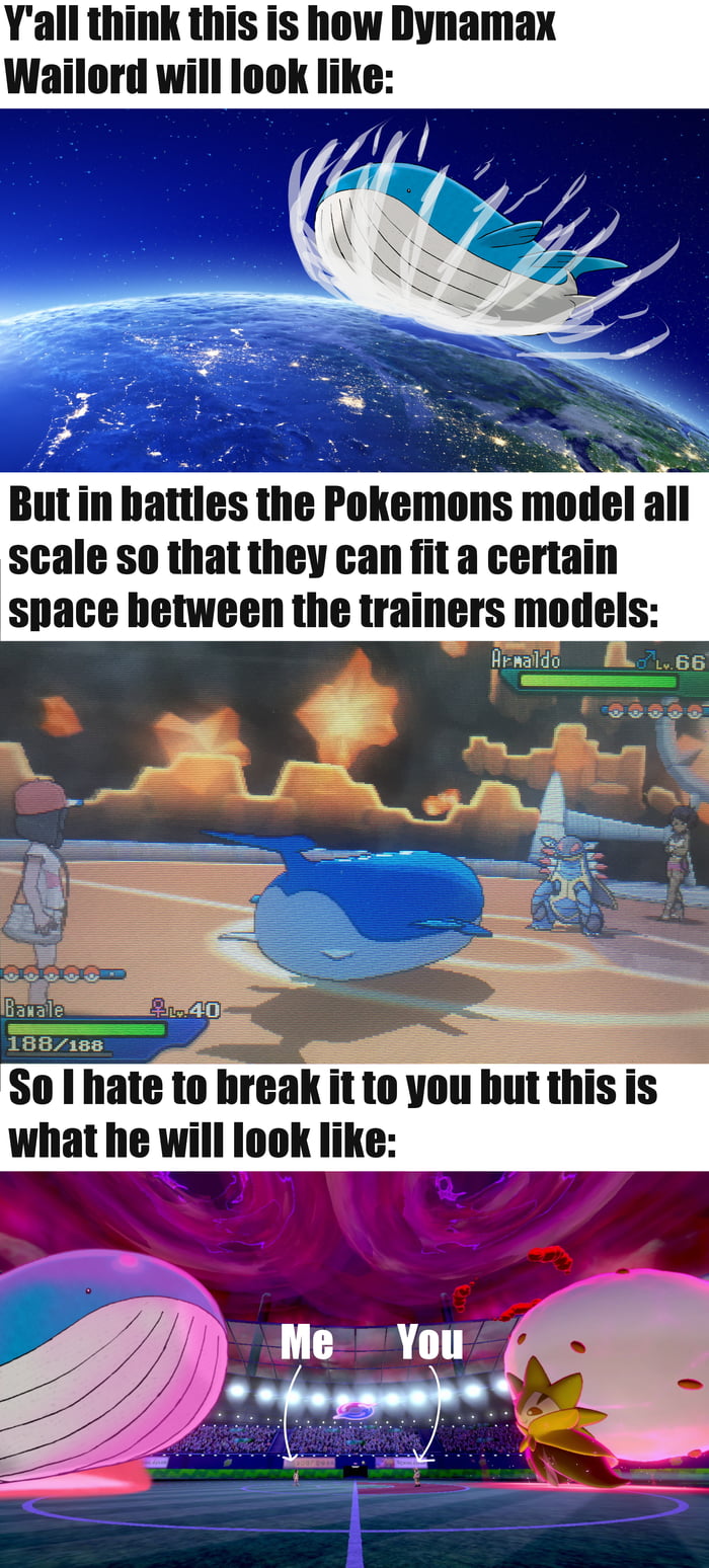 Real Dynamax Wailord - 9GAG