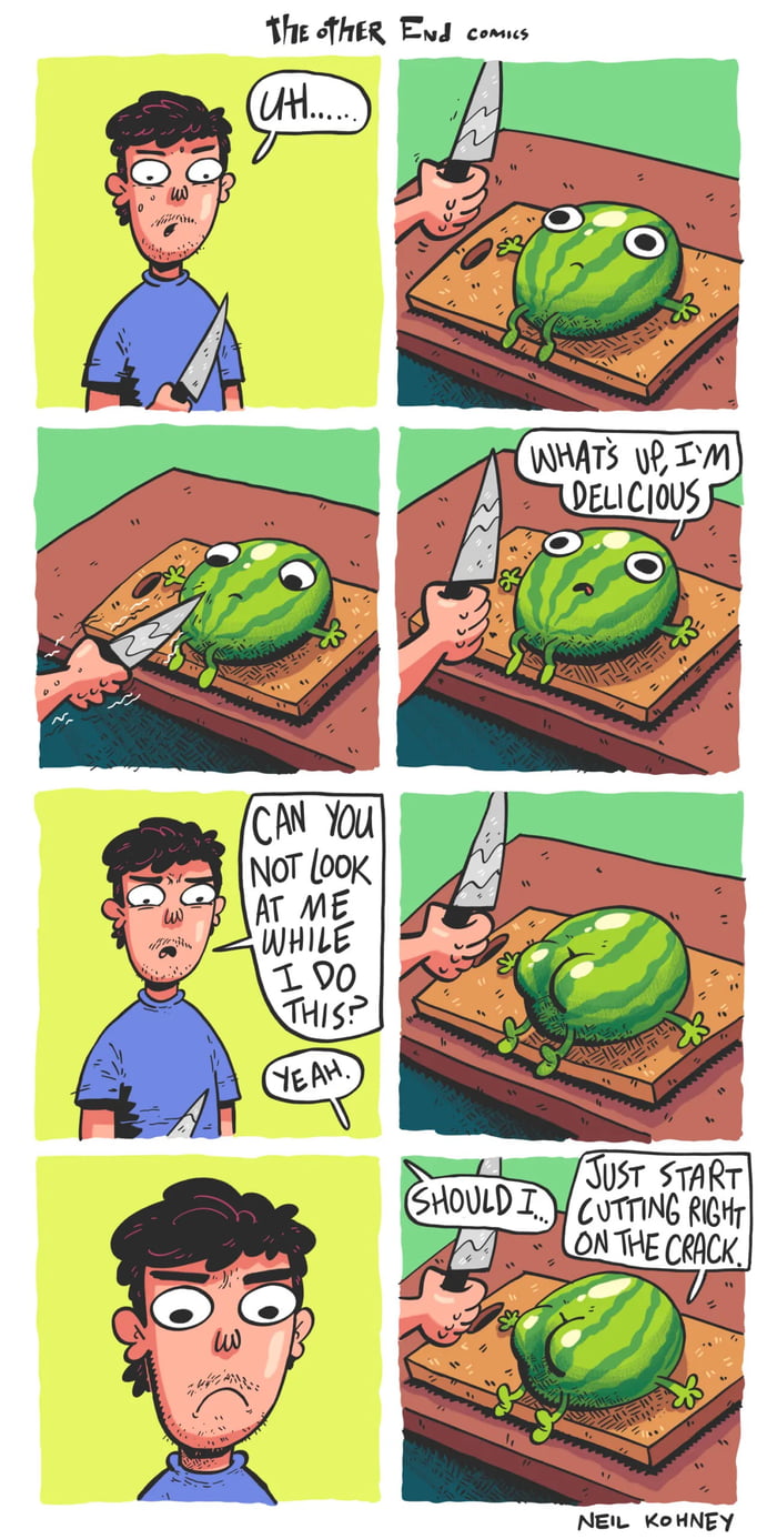 Just a watermelon - 9GAG