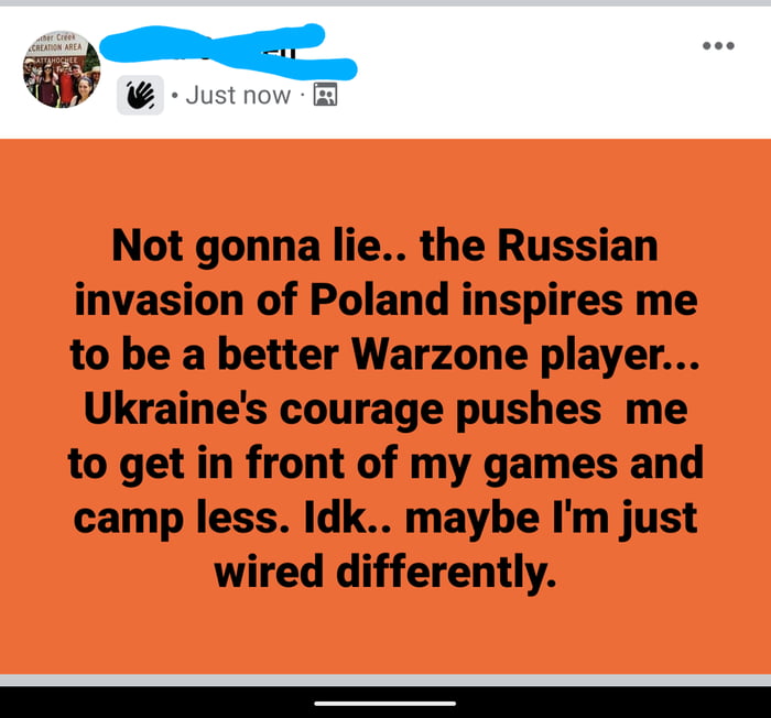 Ukraine inspires this gamer - 9GAG