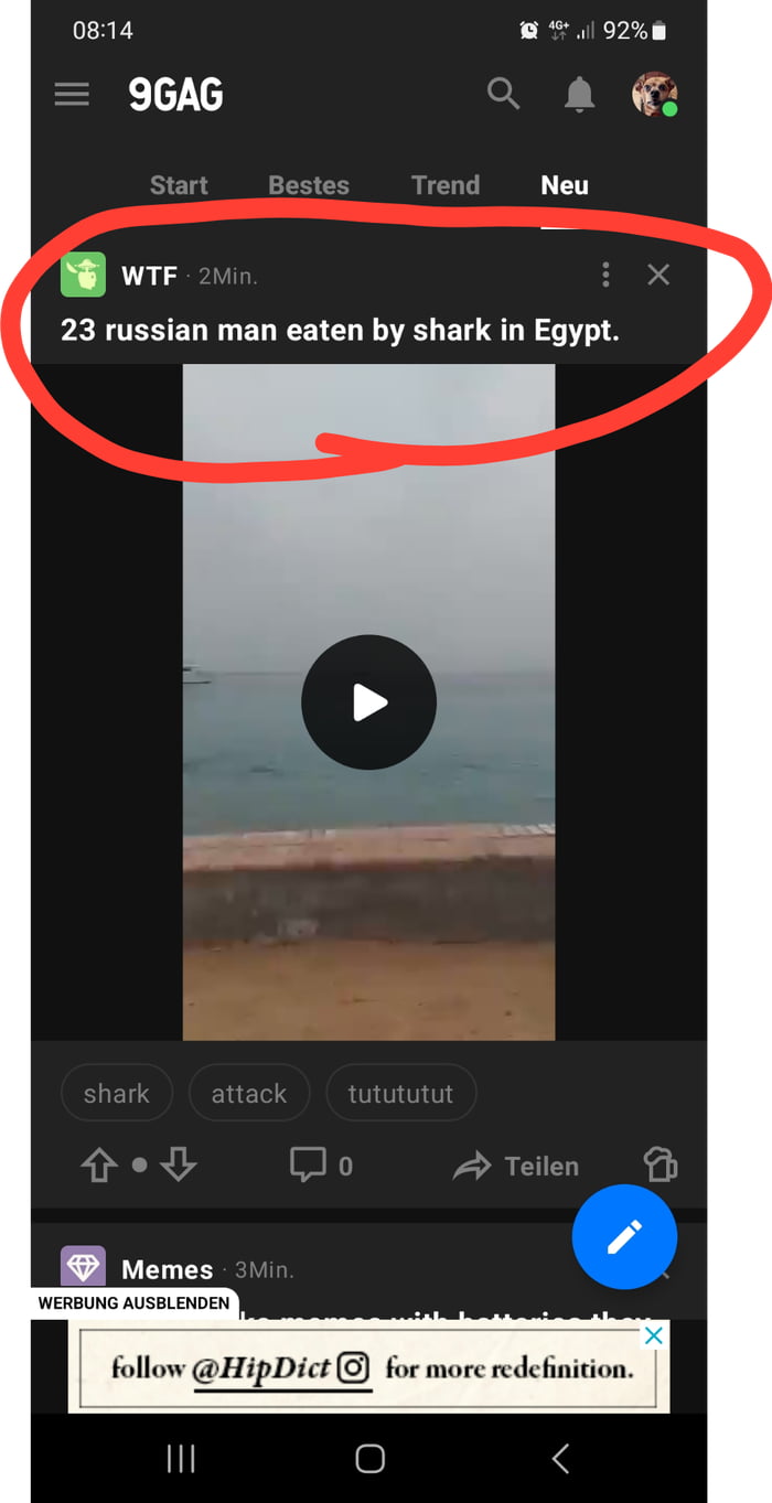 Now we can't see OP anymore... 9gag devs... what are you doing? - 9GAG