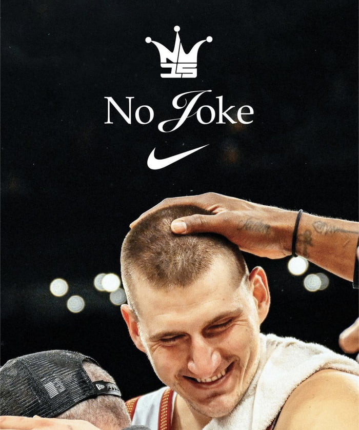This logo for Nikola Jokic aka The Joker - 9GAG