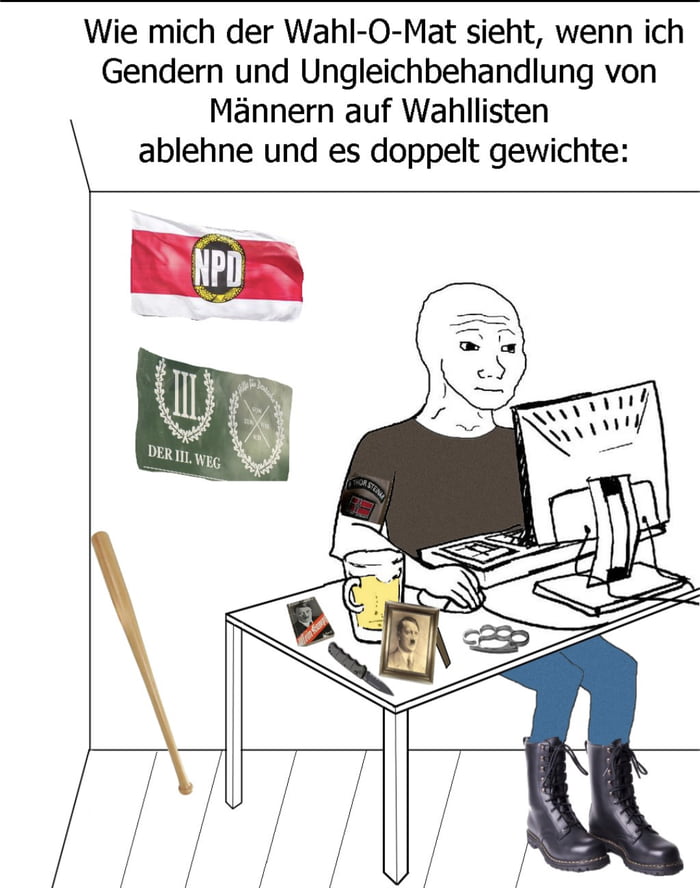 Mir ist wichtig dass der wahlomat eine gute Meinung von mir hat - 9GAG