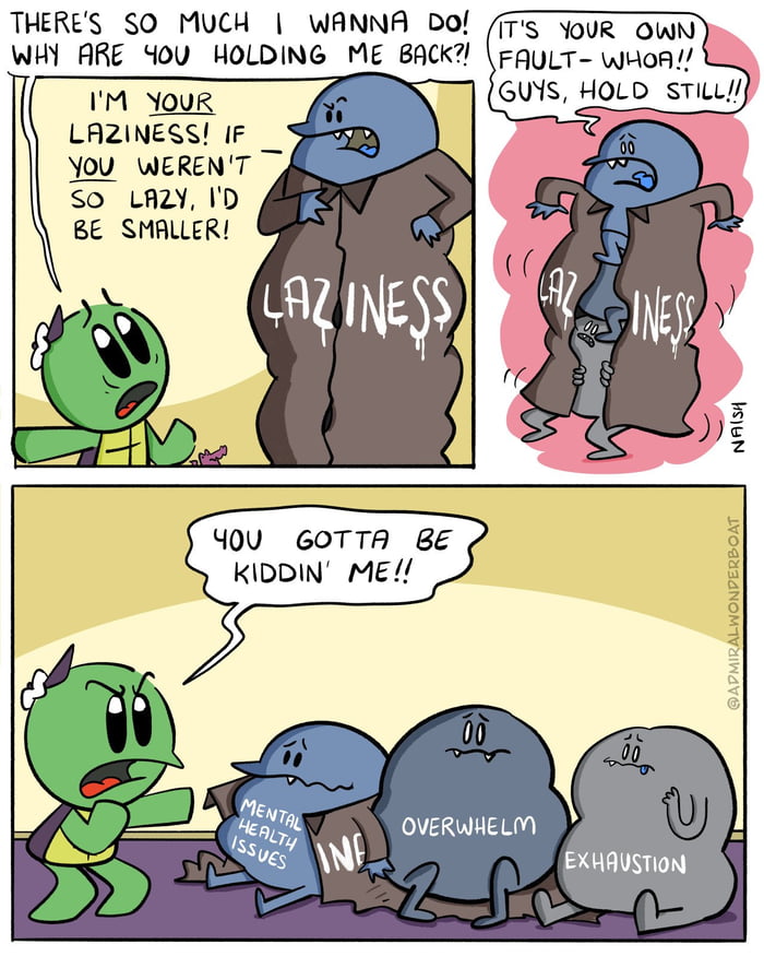 You're not lazy - 9GAG