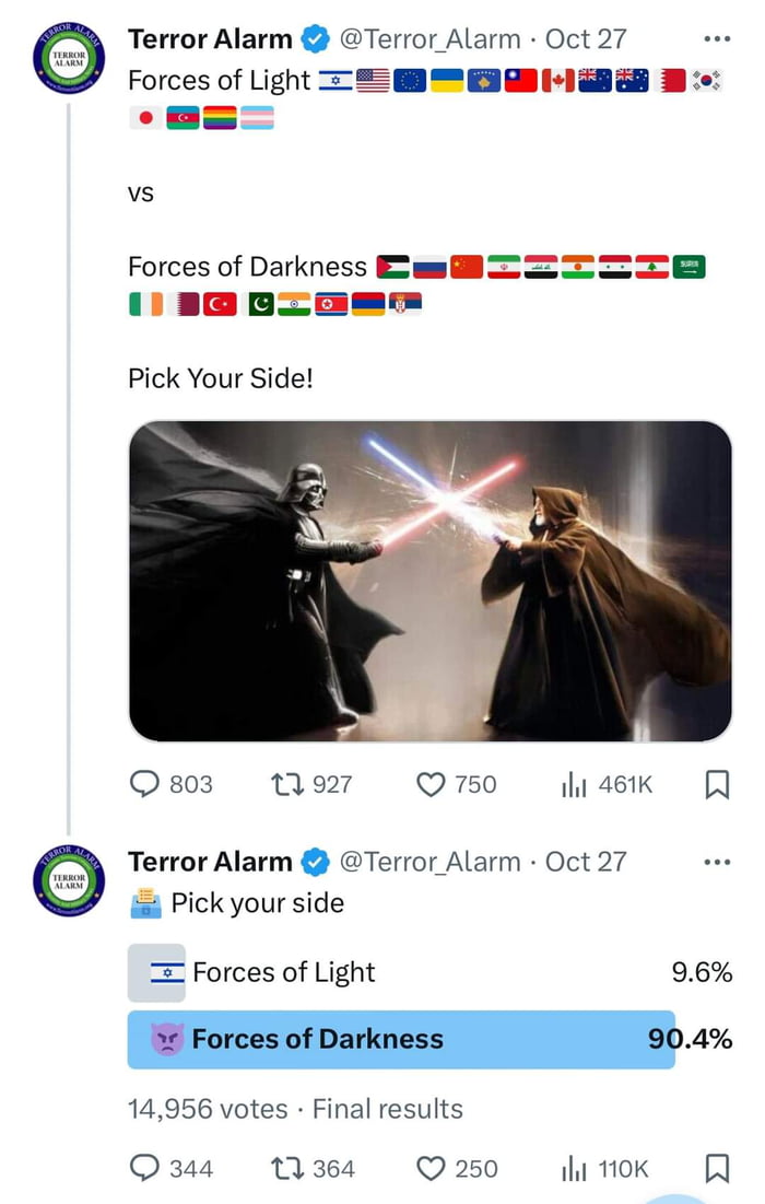 They are really trying, but Darth Vader's dope - 9GAG