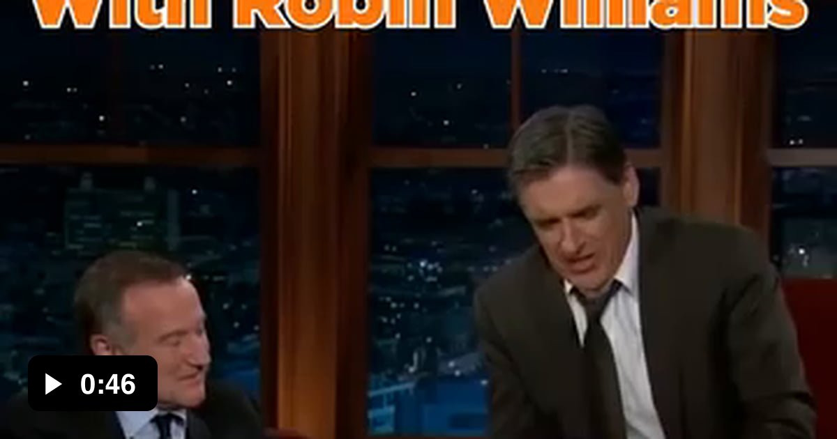 Happy Thanksgiving or Friends-giving or just enjoy Robin Williams or Craig Ferguson. - 9GAG