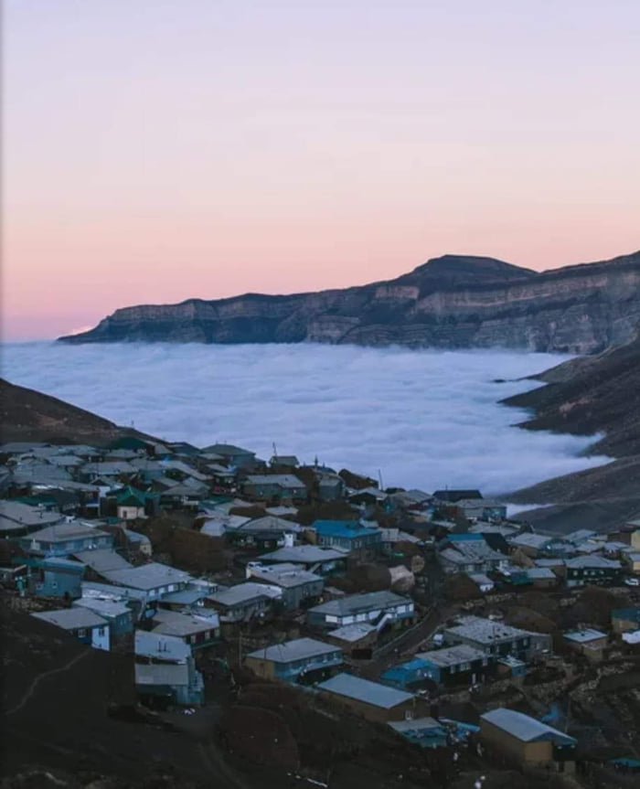 Village of Kurush, Republic of Dagestan, the southernmost point in ...