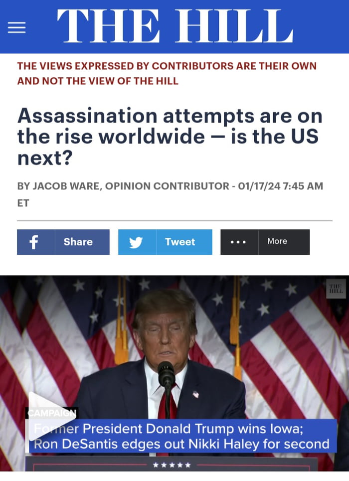 CFR Globalist Jacob Ware is "worried" about assassinations in the US ...