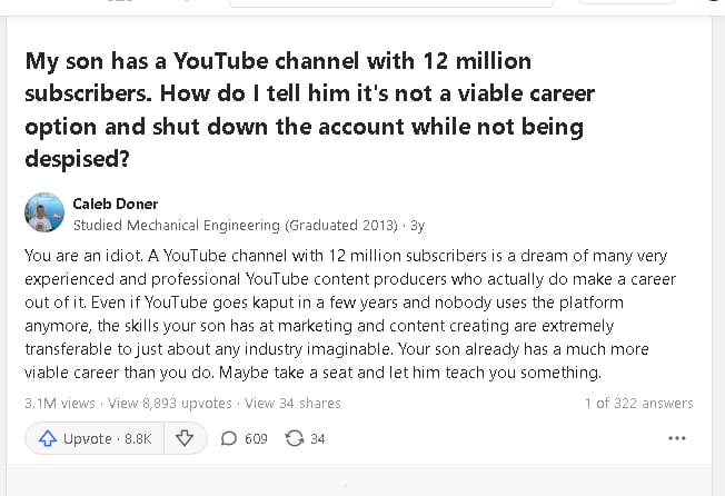 Is quora following the footsteps of Yahoo Answers? - 9GAG