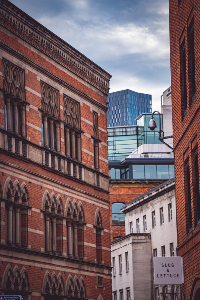 Manchester, England. I absolutely love how different styles of ...