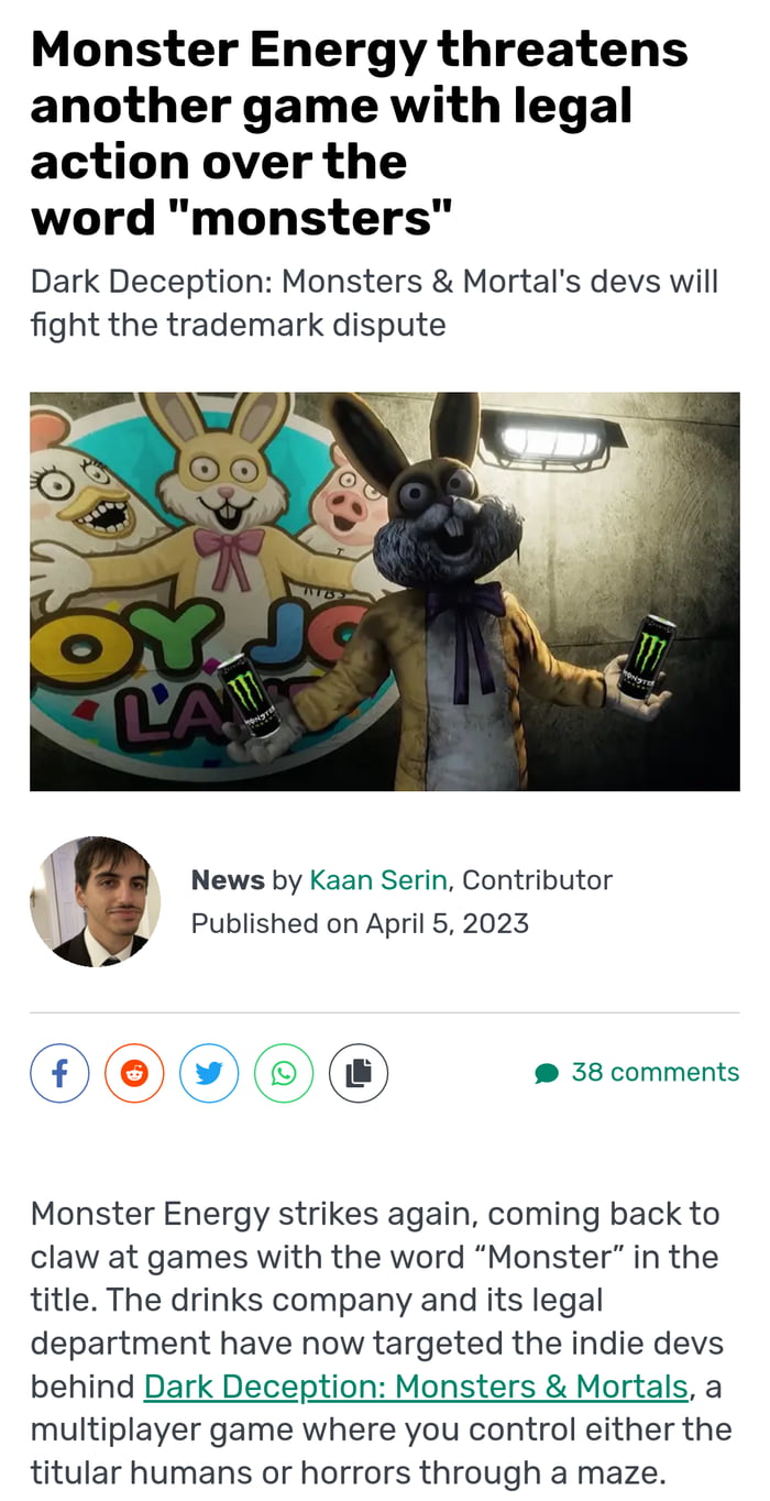 Wtf...they even sucessfully sued ubisoft - 9GAG