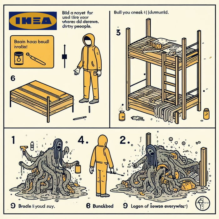 #Nonsensical_ikea_instructions - 9GAG