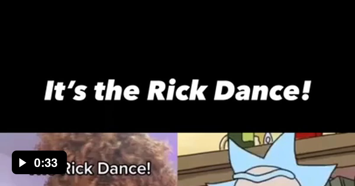 The Rick Dance by Madame_Zay of IG - 9GAG