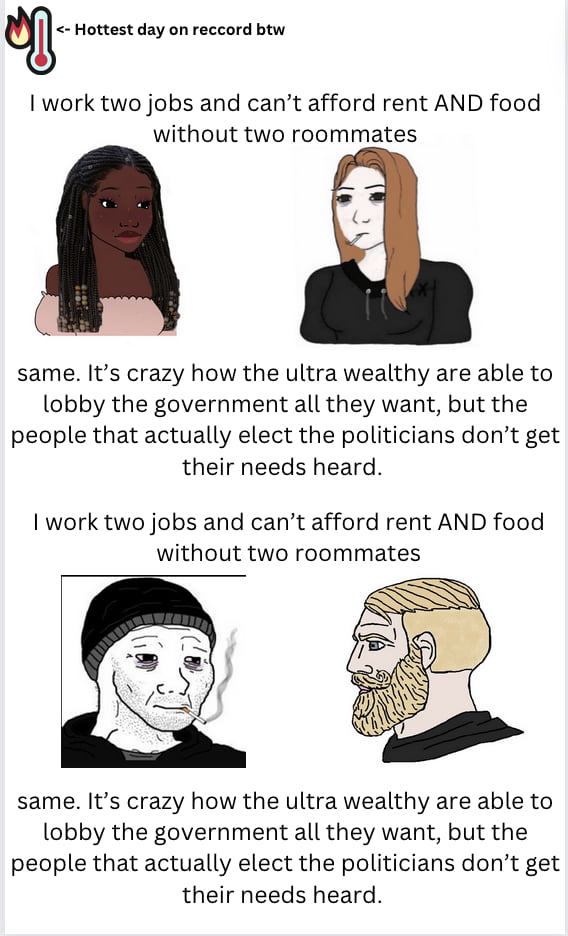 End the Gender Warfare Start the Class Warfare - 9GAG