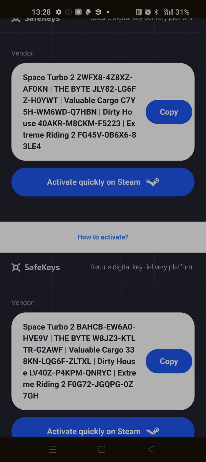 Free steam keys - 9GAG