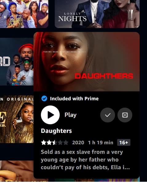 This movie on Amazon Prime has a typo. It's been this way for months. - 9GAG