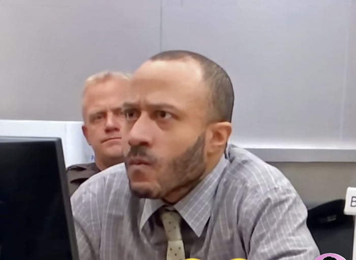 When you try to have a stare down contest with the one person who can ...