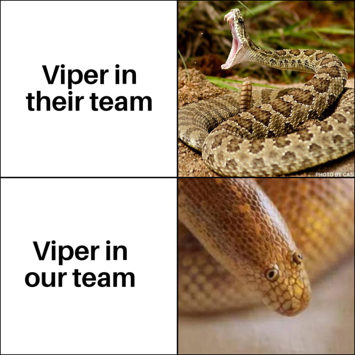Viper's real name is Sabine - 9GAG