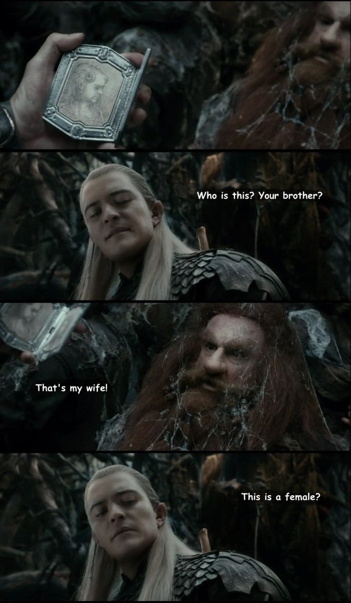 Help me find - hilarious elf x dwarf discussion - 9GAG
