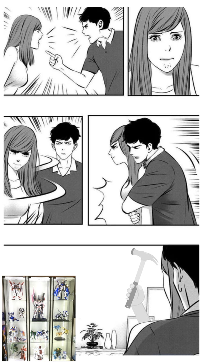 Risky affair for gunpla lover - 9GAG
